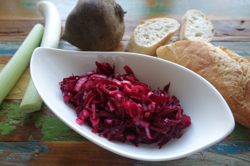 Pulmentarium ad ventrem: BETAS ET PORROS – linzersmileys