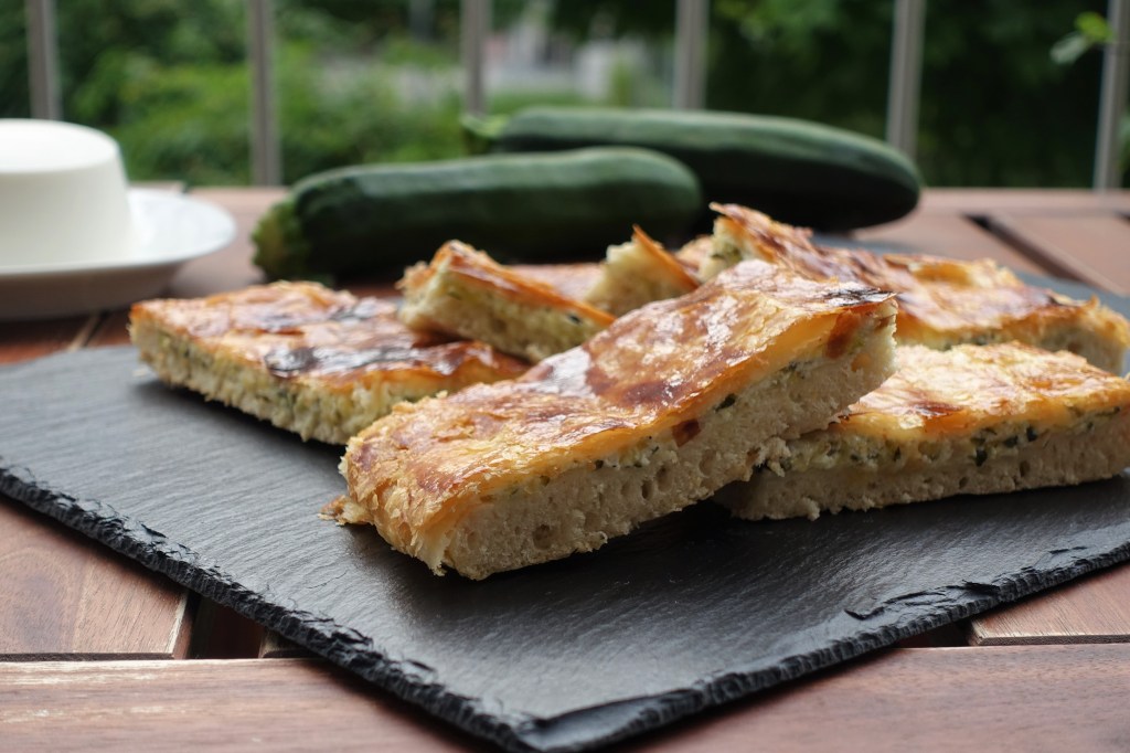 Pizza „parigina“ mit Zucchini und Ricotta – linzersmileys