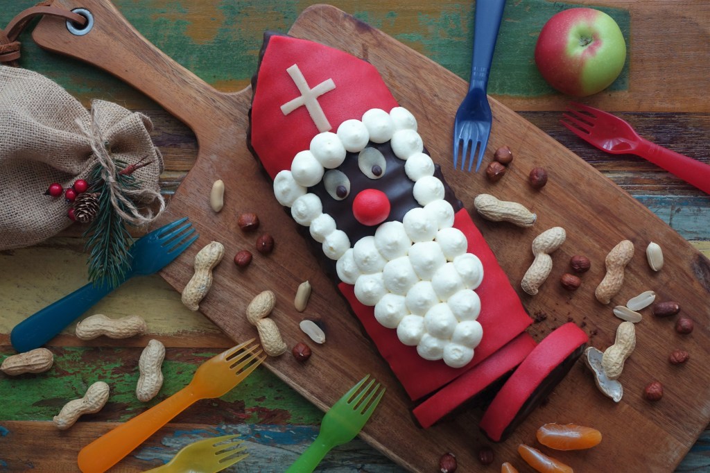 Kreativ backen für Kinder: Nikolaus – Schoko – Kuchen – linzersmileys