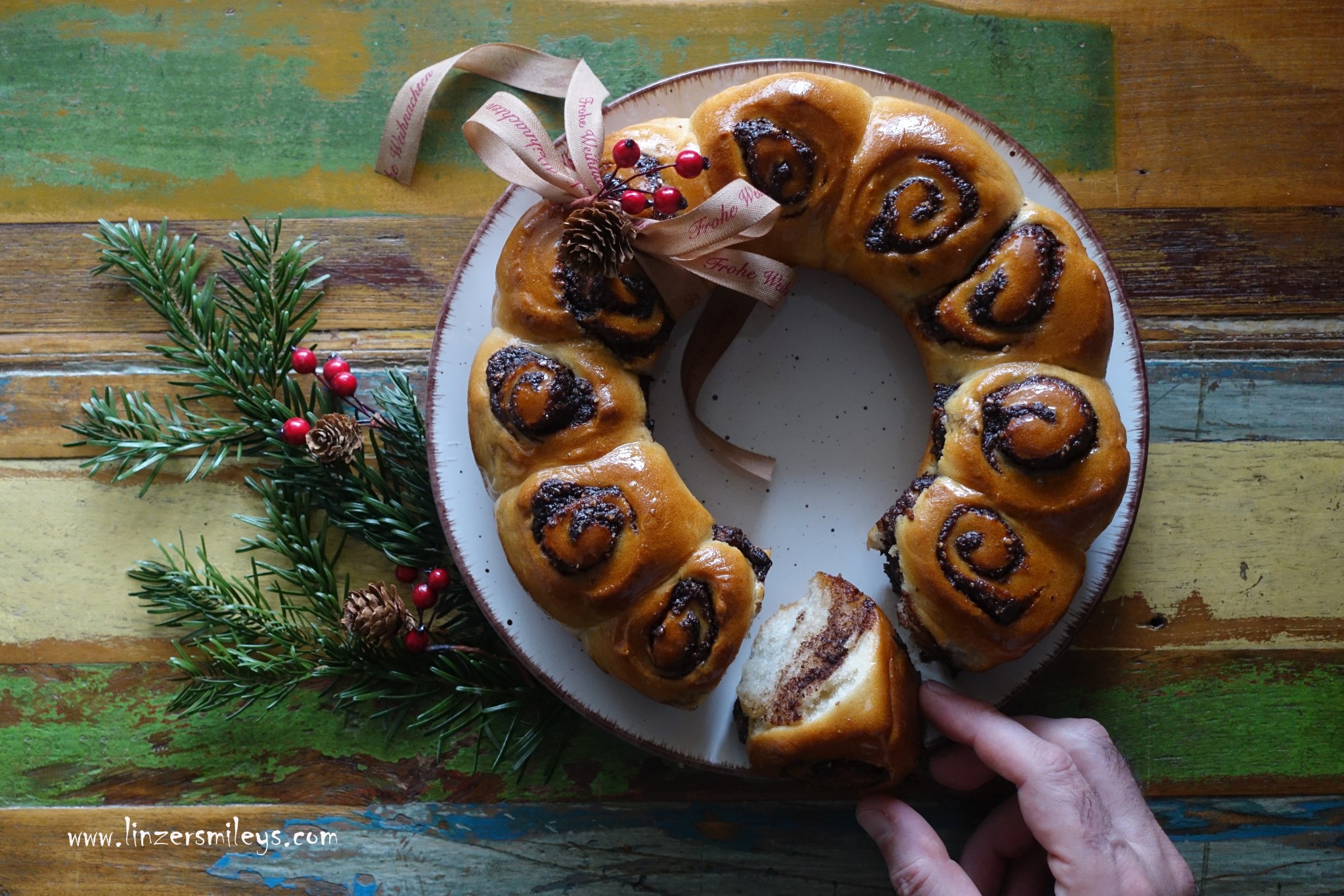 Süßer Advent – Kranz mit & ohne „s“ – linzersmileys