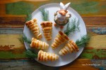 Knusper – Karotten aus Blätterteig – linzersmileys